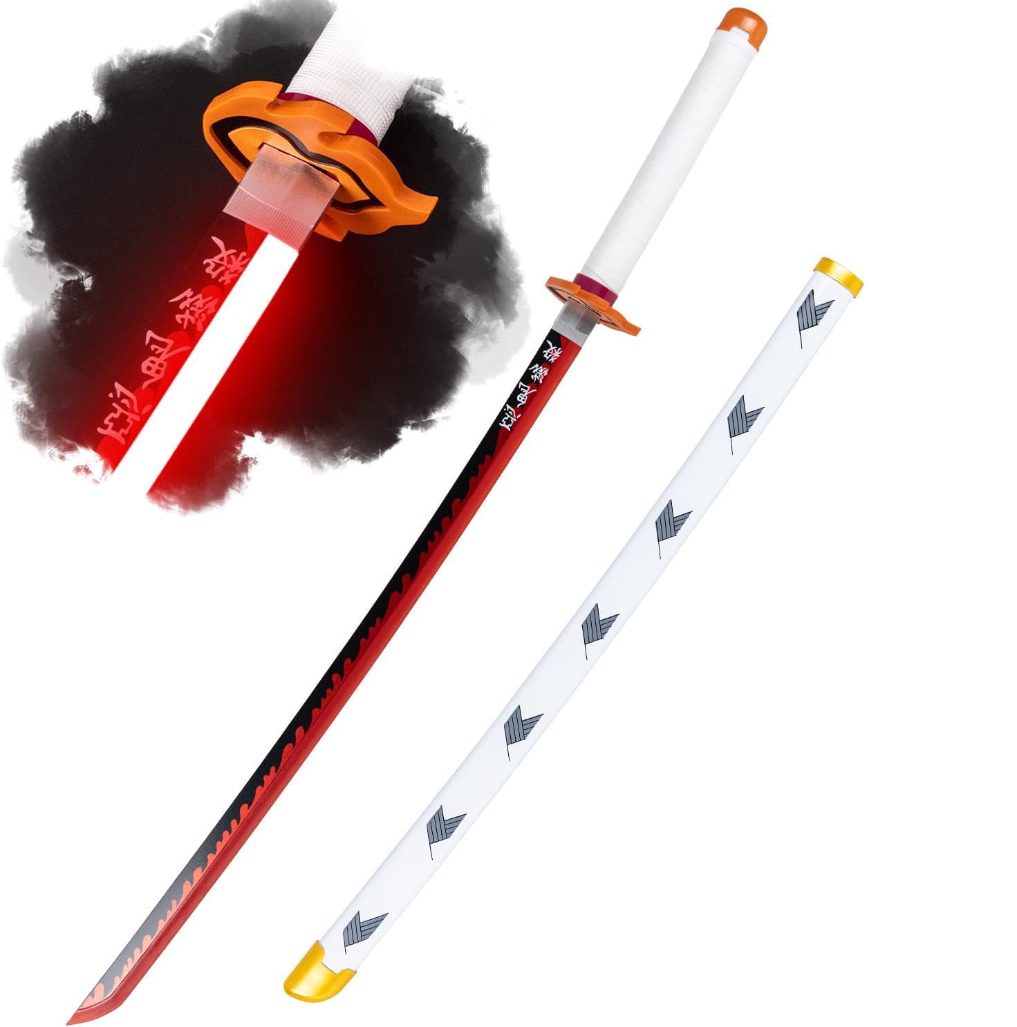 Rengoku LED Katana – Flame Hashira’s Glowing Sword – Anichiba